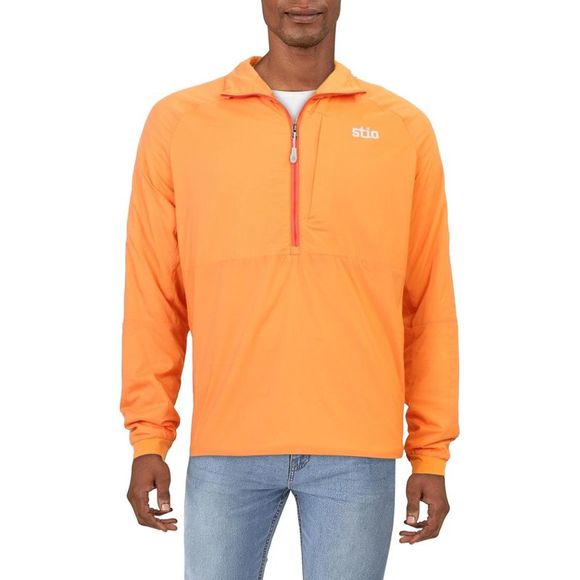 Stio | Other | Stio Mens Alpha Orange 4 Zip Performance Packable ...